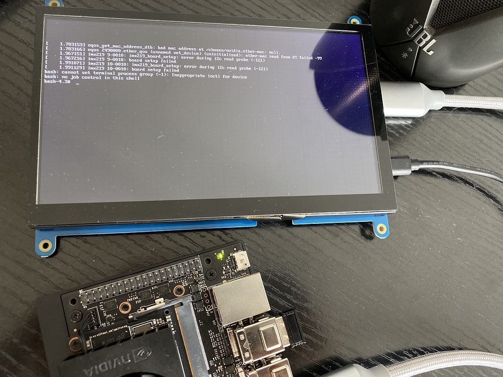 Failed to boot : CPU Bootloader is not running on device - Jetson ...