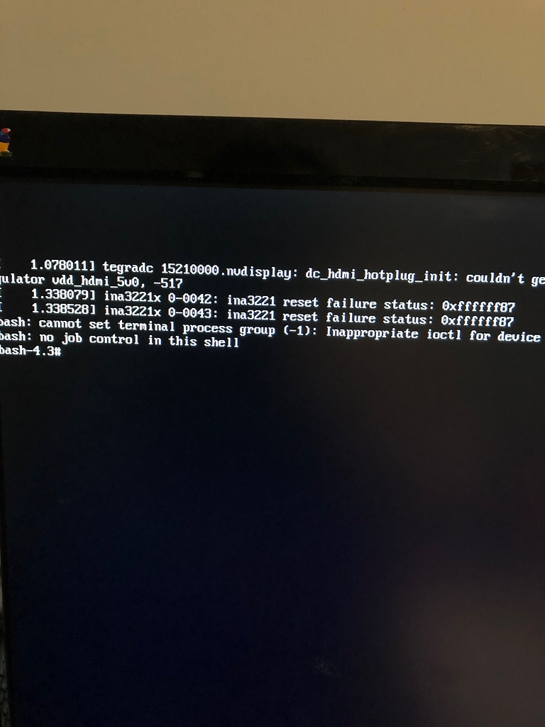 Boot up Issue - Linux - NVIDIA Developer Forums