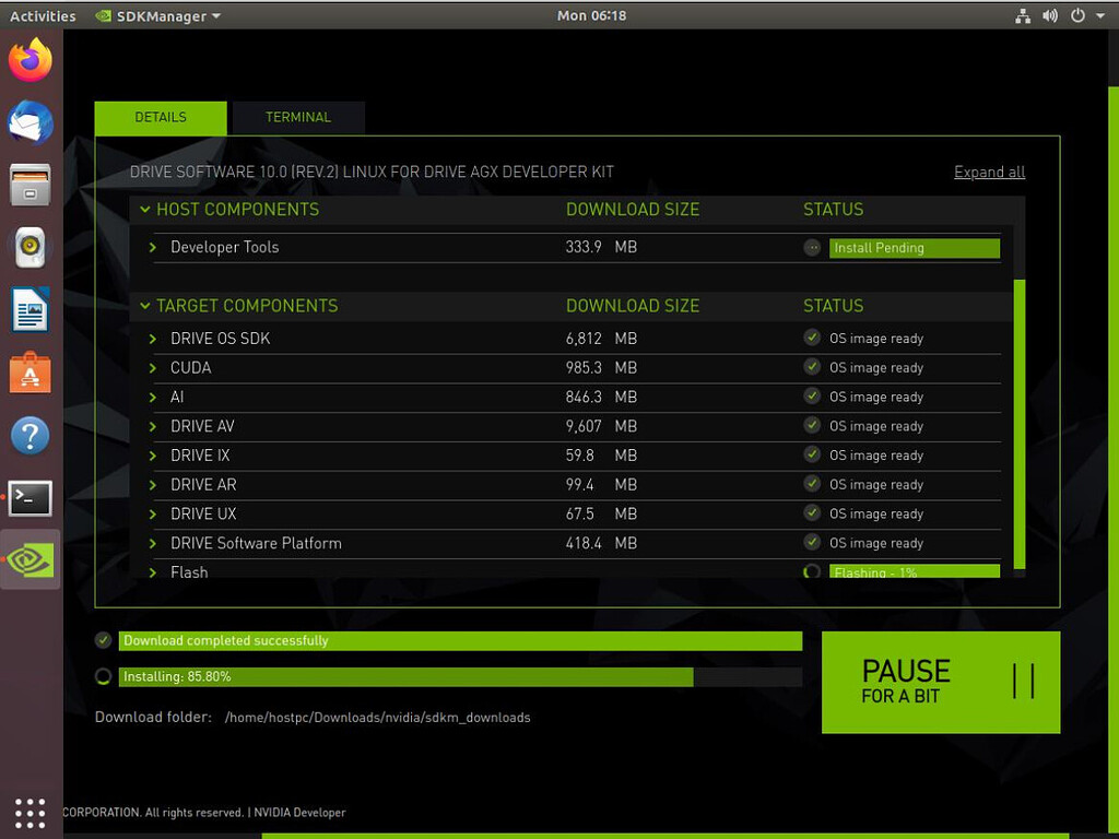 Error while trying to flash Xavier A+B in parallel - DRIVE AGX Xavier General - NVIDIA Developer ...