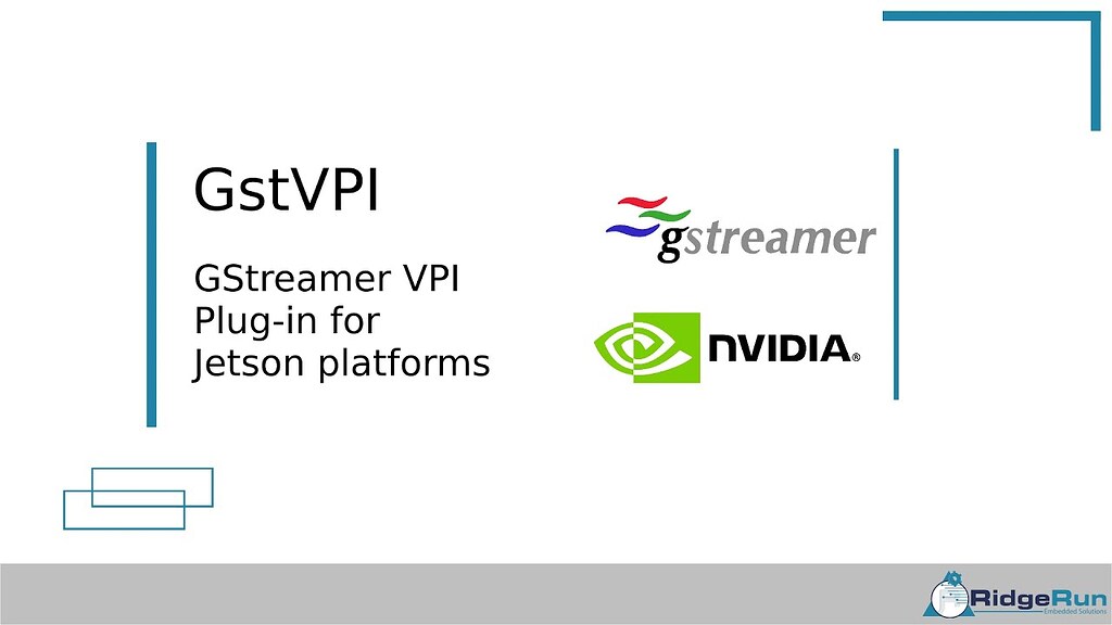 GstVPI - NVIDIA VPI GStreamer Plug-in - Announcements - NVIDIA Developer Forums