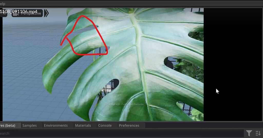 How smoothen out polygon edges in 3D plant asset and add a breeze of wind with ForceFieldWind ...