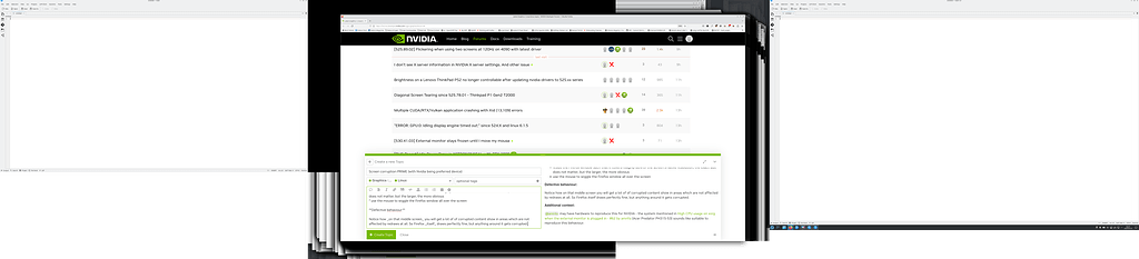 Screen corruption PRIME (with RTX 3060 being preferred device) - Linux ...