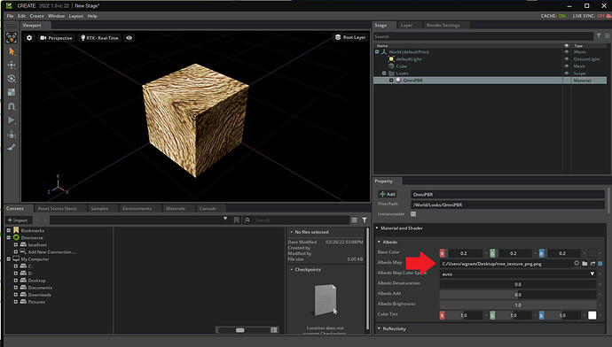 How do I apply an image texture to a prop? - Samples & Examples ...