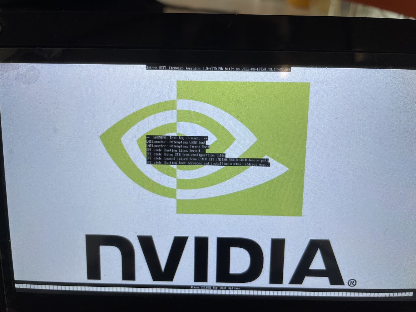 How can I remove text printing from the UEFI Logo interface? - Jetson ...