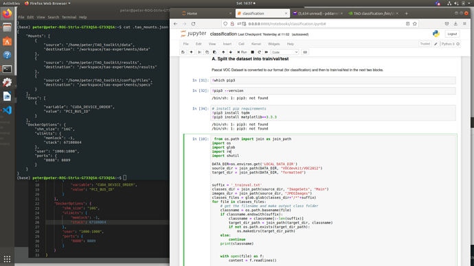 Tao Classification Binsh 1 Pip3 Not Found Page 2 Tao Toolkit Nvidia Developer Forums