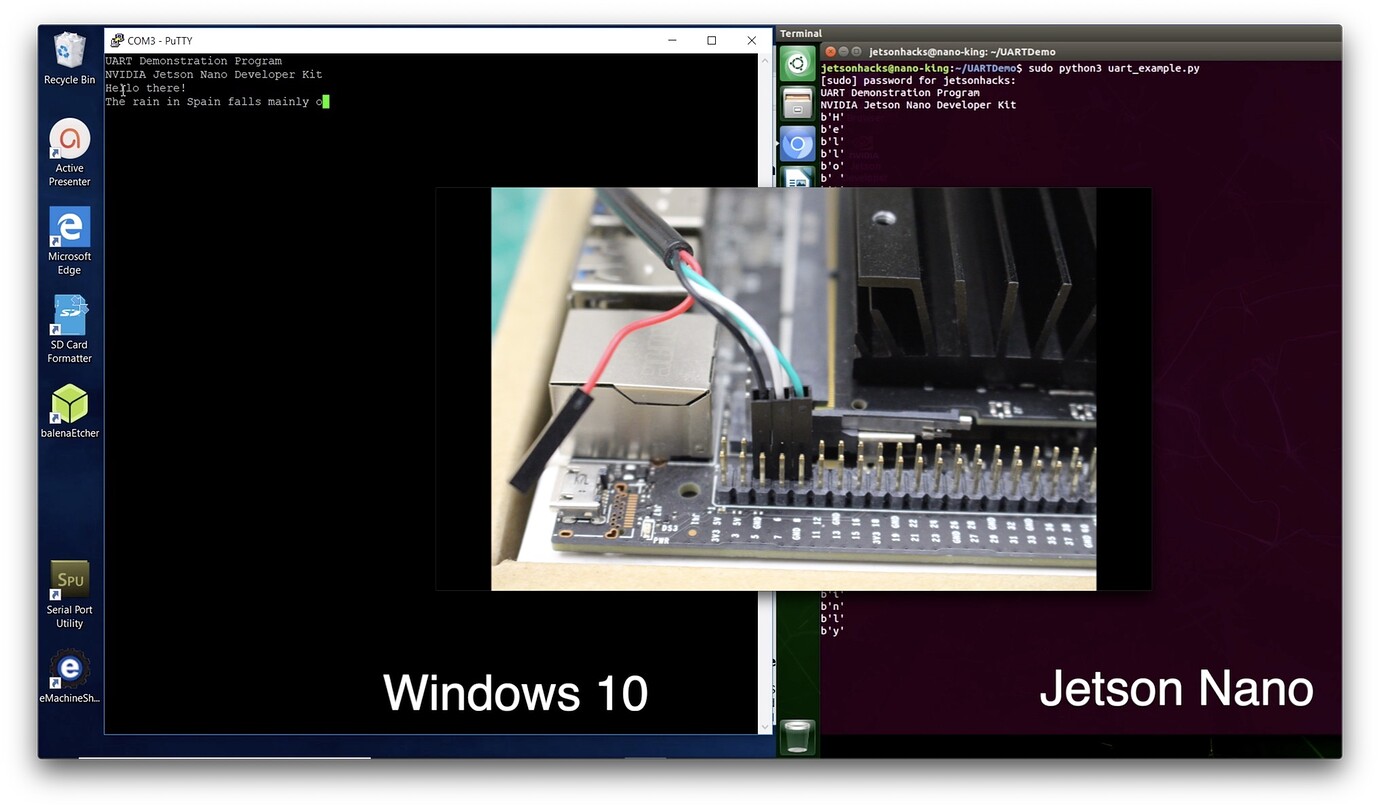 How to use UART on jetson nano? Getting - Jetson Nano - NVIDIA Developer Forums