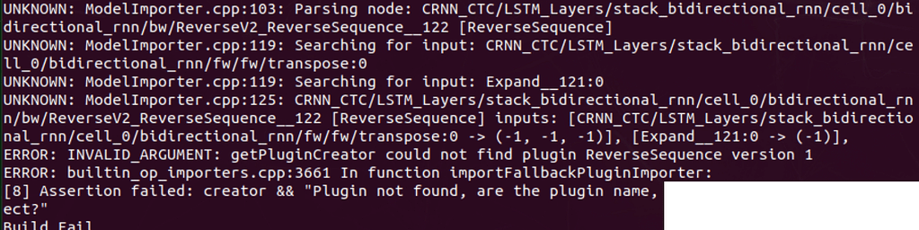 ERROR: INVALID_ARGUMENT: getPluginCreator could not find plugin ReverseSequence version 1 ...