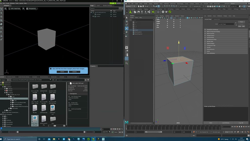 Live-link does is not so "live" anymore (?) - Connectors - NVIDIA Developer Forums