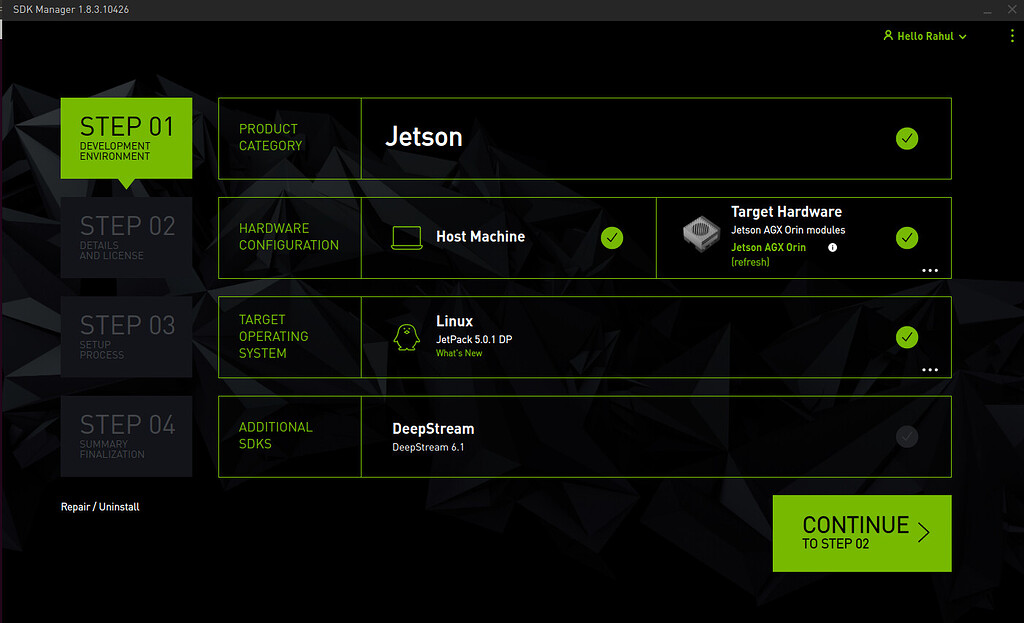 Unable to install SDK Components on AGX Orin Dev Kit: Default ip is not available - Jetson AGX ...