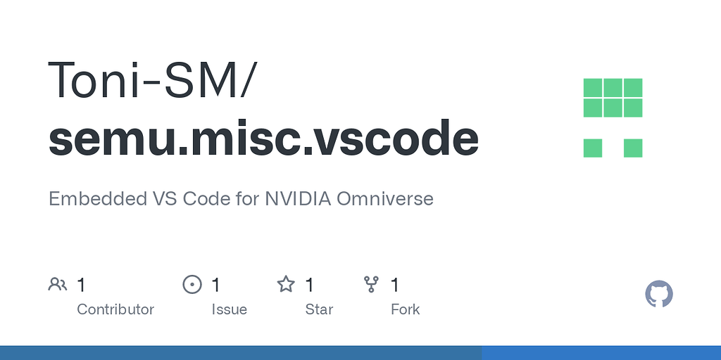 External Extensions: Embedded VS Code for NVIDIA Omniverse - Isaac Sim - NVIDIA Developer Forums