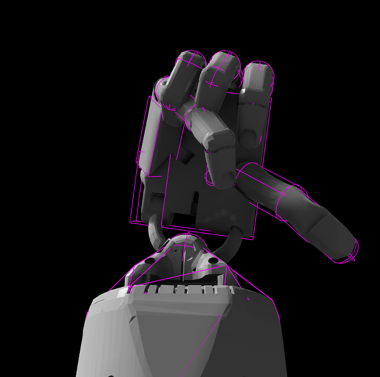 Shadow Hand model self collisions - Isaac Sim - NVIDIA Developer Forums
