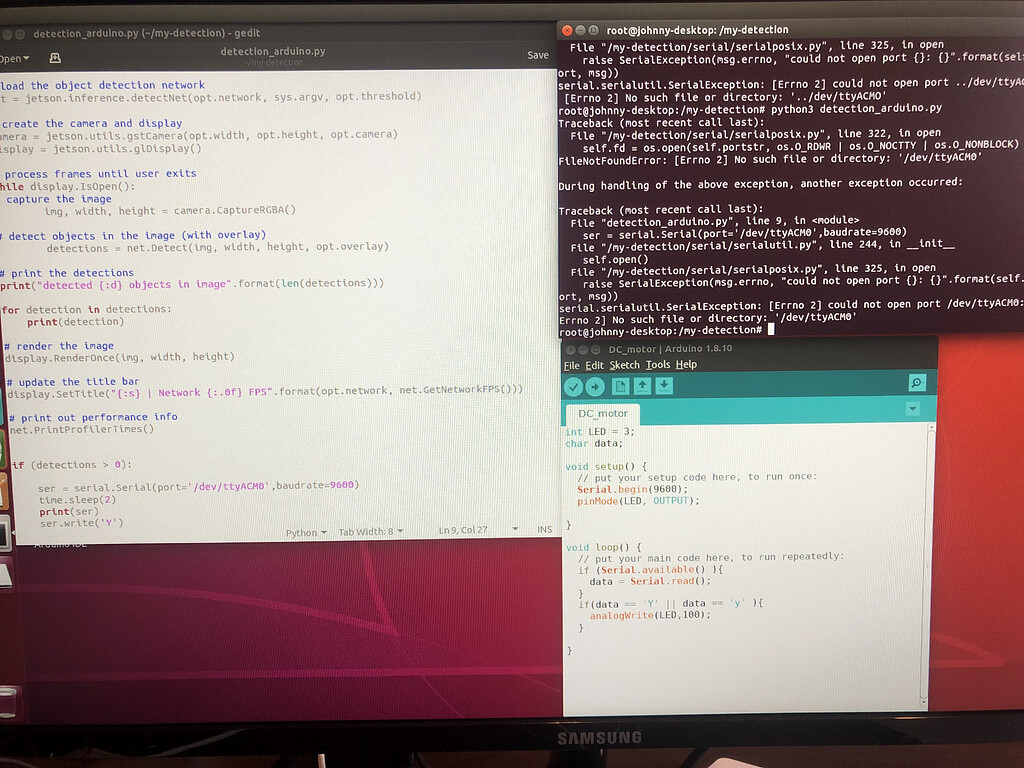 Serial Connection Issue - Jetson Nano and Arduino - Jetson Nano ...