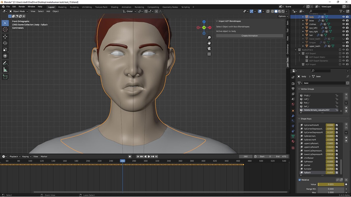 How to apply animation in Blender - Audio2Face (closed) - NVIDIA Developer Forums