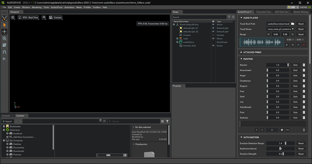 Rtx 4080 Black Screen On Audio2face Viewport Audio2face Closed Nvidia Developer Forums 