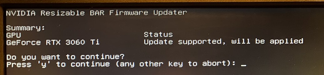 Enabling Resizable BAR on RTX 30 series GPUs in Linux - Drivers - Linux ...