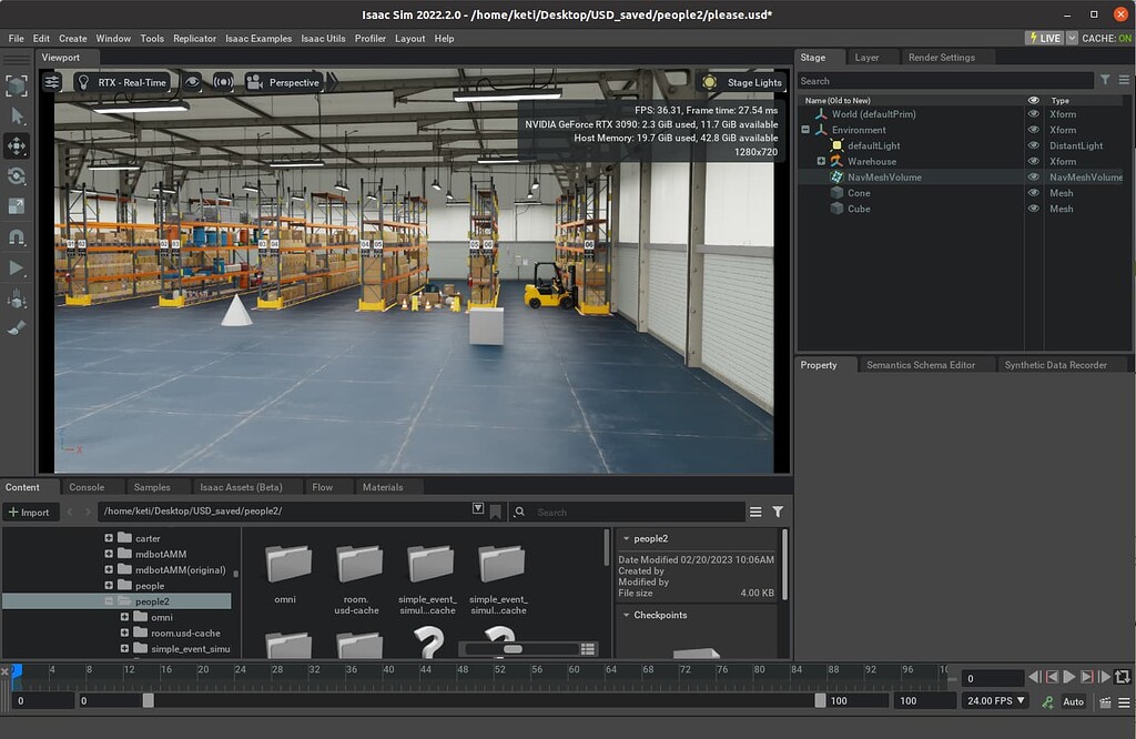 [Navigation Mesh] How can I use Navigation Mesh in my workspace? - Isaac Sim - NVIDIA Developer ...