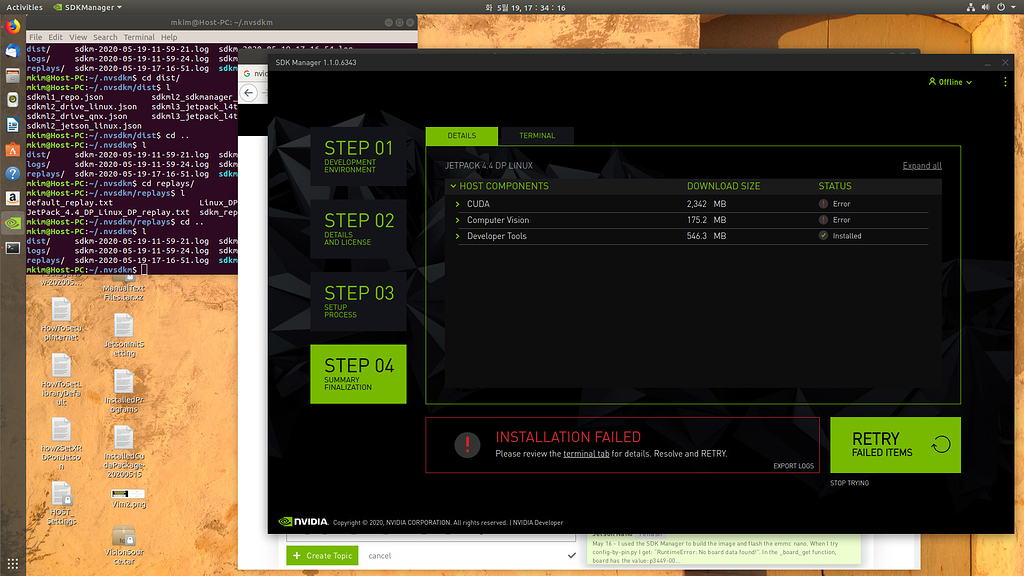 Jetson SDK Manager Does not working well - CUDA Developer Tools - NVIDIA Developer Forums