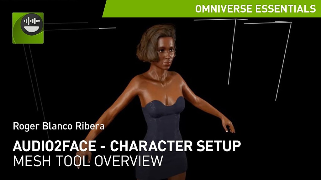 A2F Character Setup - Mesh tools overview - Audio2Face (closed) - NVIDIA Developer Forums