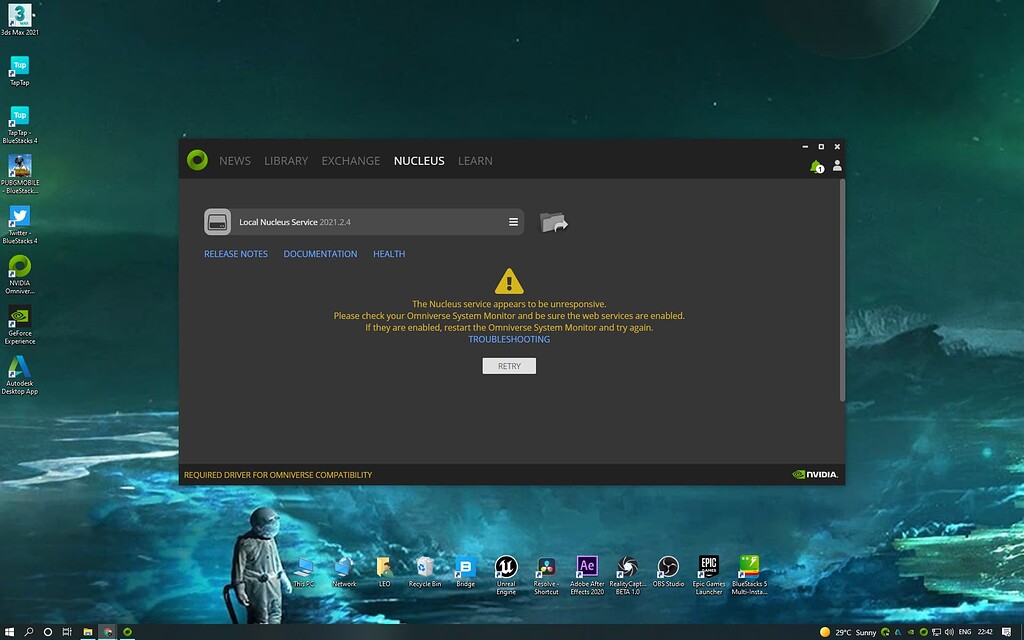 He Nucleus service appears to be unresponsive problem on windows 10 - Nucleus Workstation ...