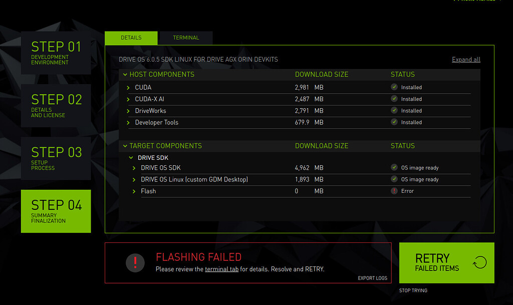 Nvidia Drive Orin Flashing issues - DRIVE AGX Orin General - NVIDIA ...