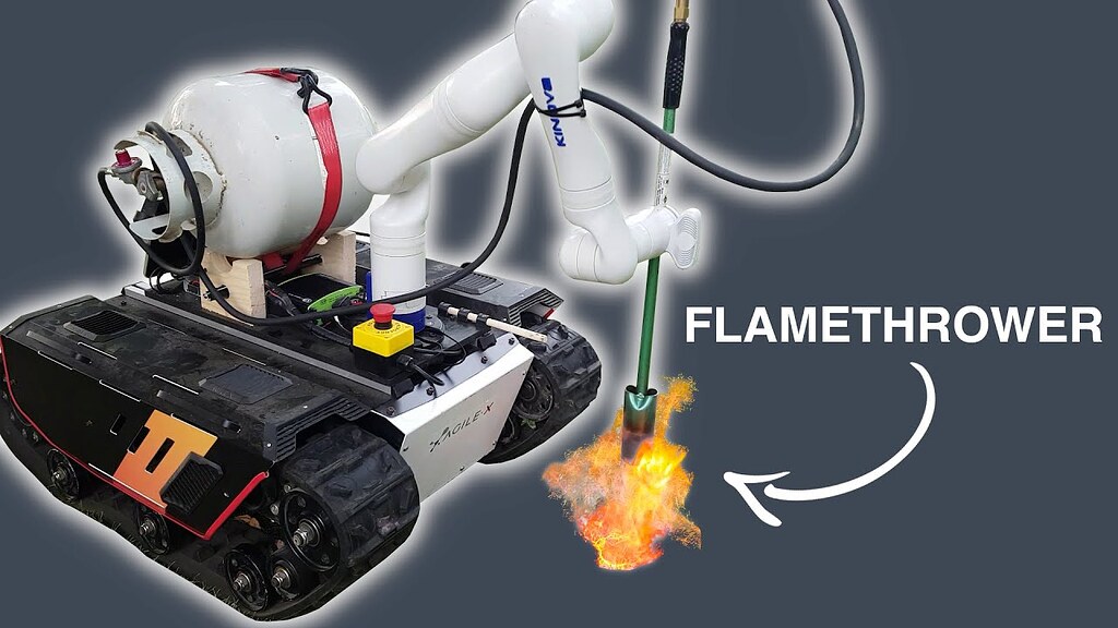 AI-Powered, Flamethrower-Weilding, Weed Murdering Robot - Jetson Projects - NVIDIA Developer Forums