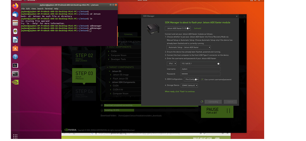 Jetson AGX Xavier Flashing issue - Jetson TX2 - NVIDIA Developer Forums
