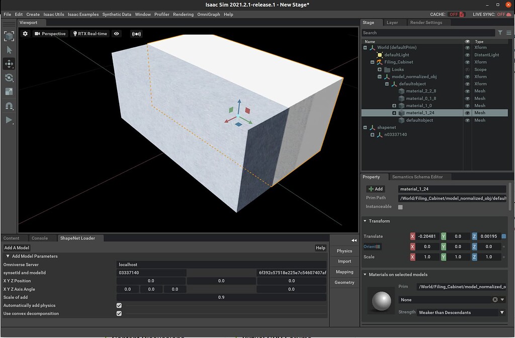 Isaac Sim - ShapeNet Texture does not match the mesh - Isaac Sim - NVIDIA Developer Forums