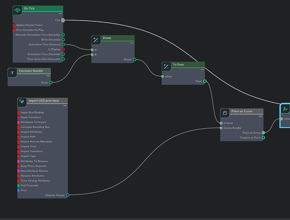 Action Graph: Point on Curve node fails to process curve - General Discussion - NVIDIA Developer ...