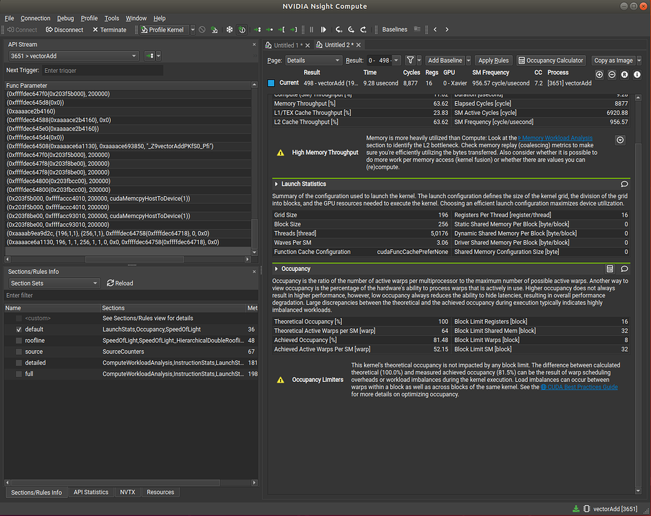 Occupancy Info For Jetson Agx Xavier Gpu Jetson Agx Xavier Nvidia Developer Forums 
