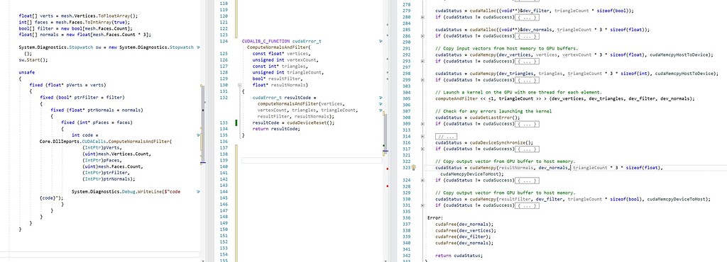 Can T Run Kernel More Than Once When Passing Array From C Cuda Programming And Performance