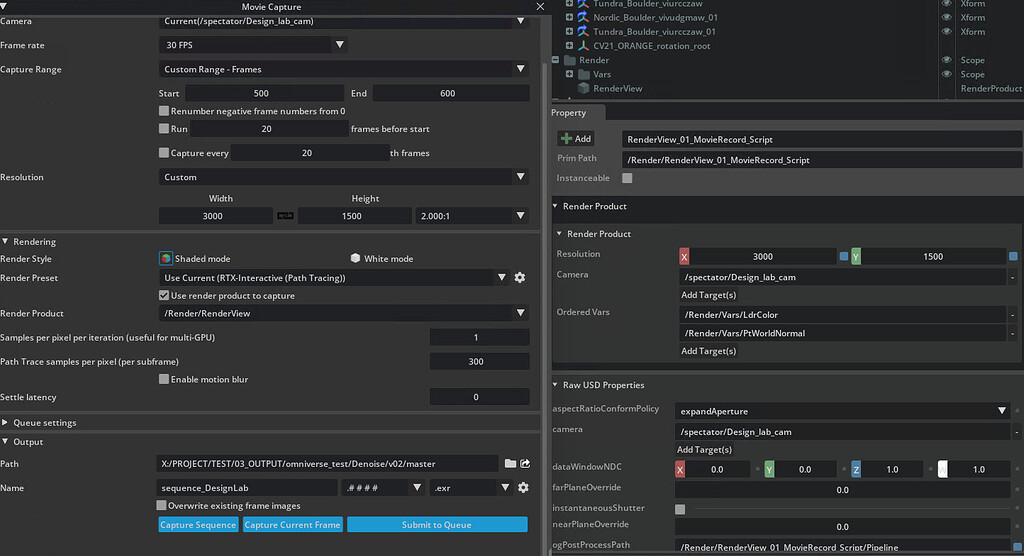 Rendering AOVs in a sequence overrides same frame - Samples & Examples - NVIDIA Developer Forums