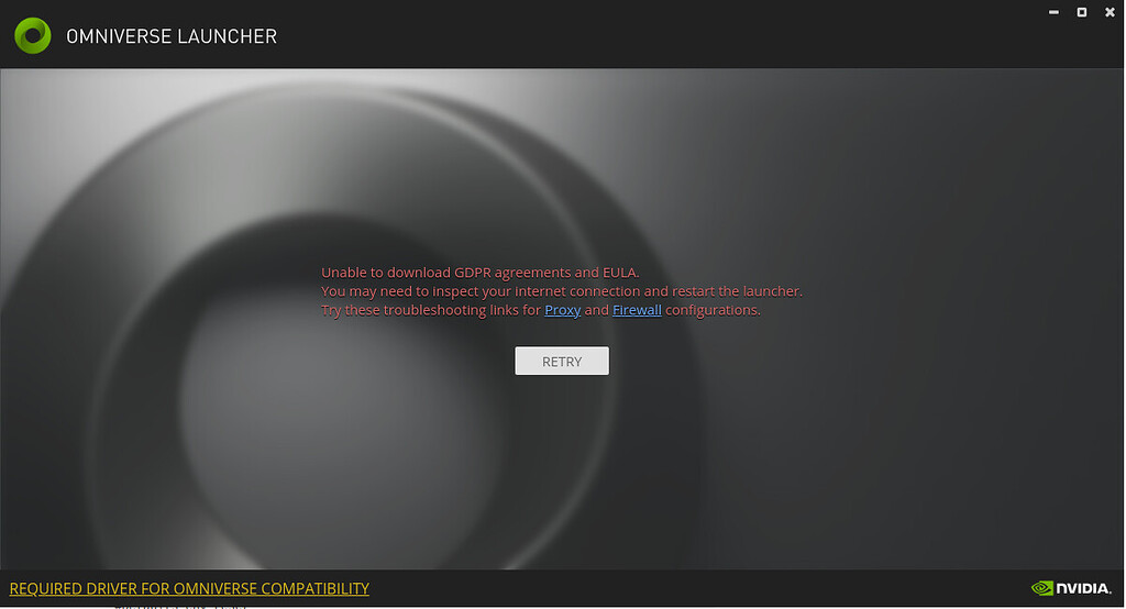 Omniverse Launcher cannot be launched - General Discussion - NVIDIA Developer Forums