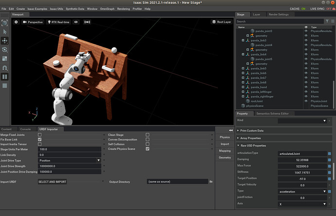 Importing Articulated Object URDF fails - Fatal error - Isaac Sim - NVIDIA Developer Forums