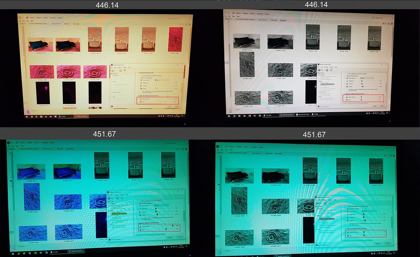Nvidia desktop color settings order - Drivers - Linux, Windows, MacOS ...