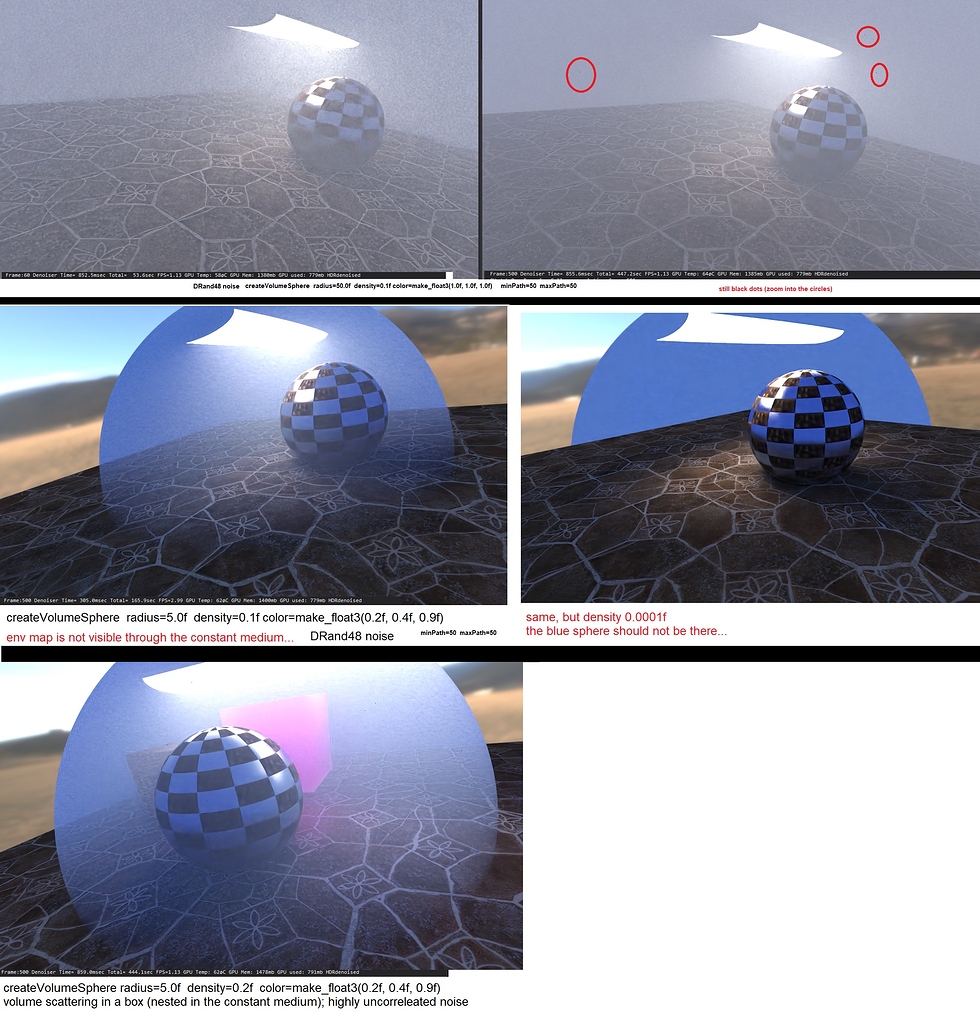 [SOLVED]Constant Medium Sphere - OptiX - NVIDIA Developer Forums