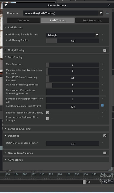 Understanding Path Tracing Render Settings - RTX Renderer - NVIDIA Developer Forums