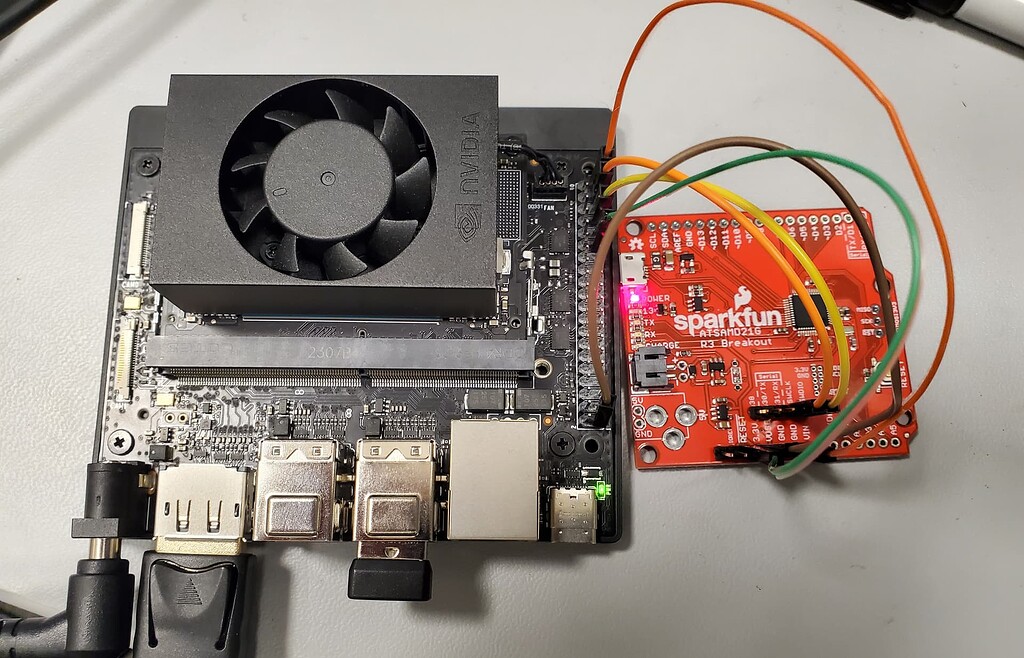 [L4T 35.3.1] "Error connecting DP: cannot read IDR" when trying to flash external MCU via ...