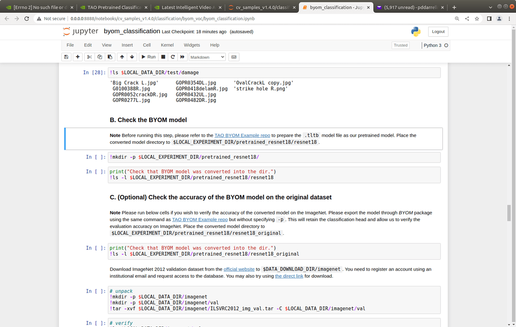 TAO BYOM example repo link in byom_classification is broken - TAO Toolkit - NVIDIA Developer Forums