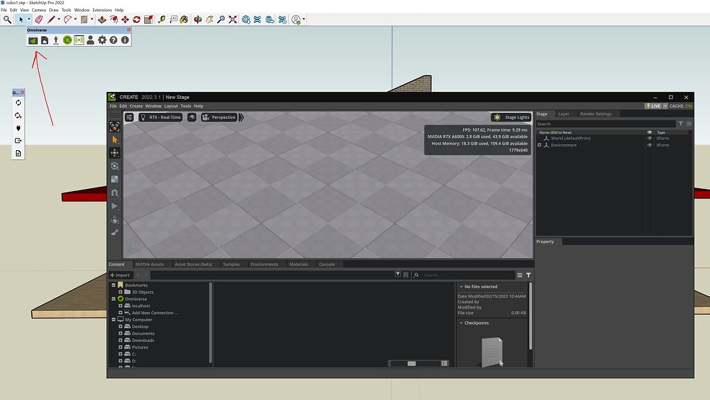 Sketchup Forze after publishing SKP into Omniverse - Samples & Examples - NVIDIA Developer Forums