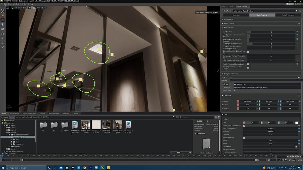 Light Shape Visible Through Refraction Rtx Renderer Nvidia Developer Forums