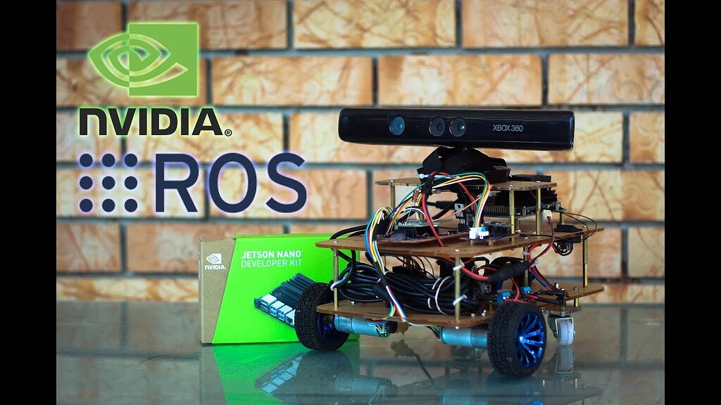 ROS Differential Drive build for Mapping and Navigation with Jetson Nano - Jetson Projects ...