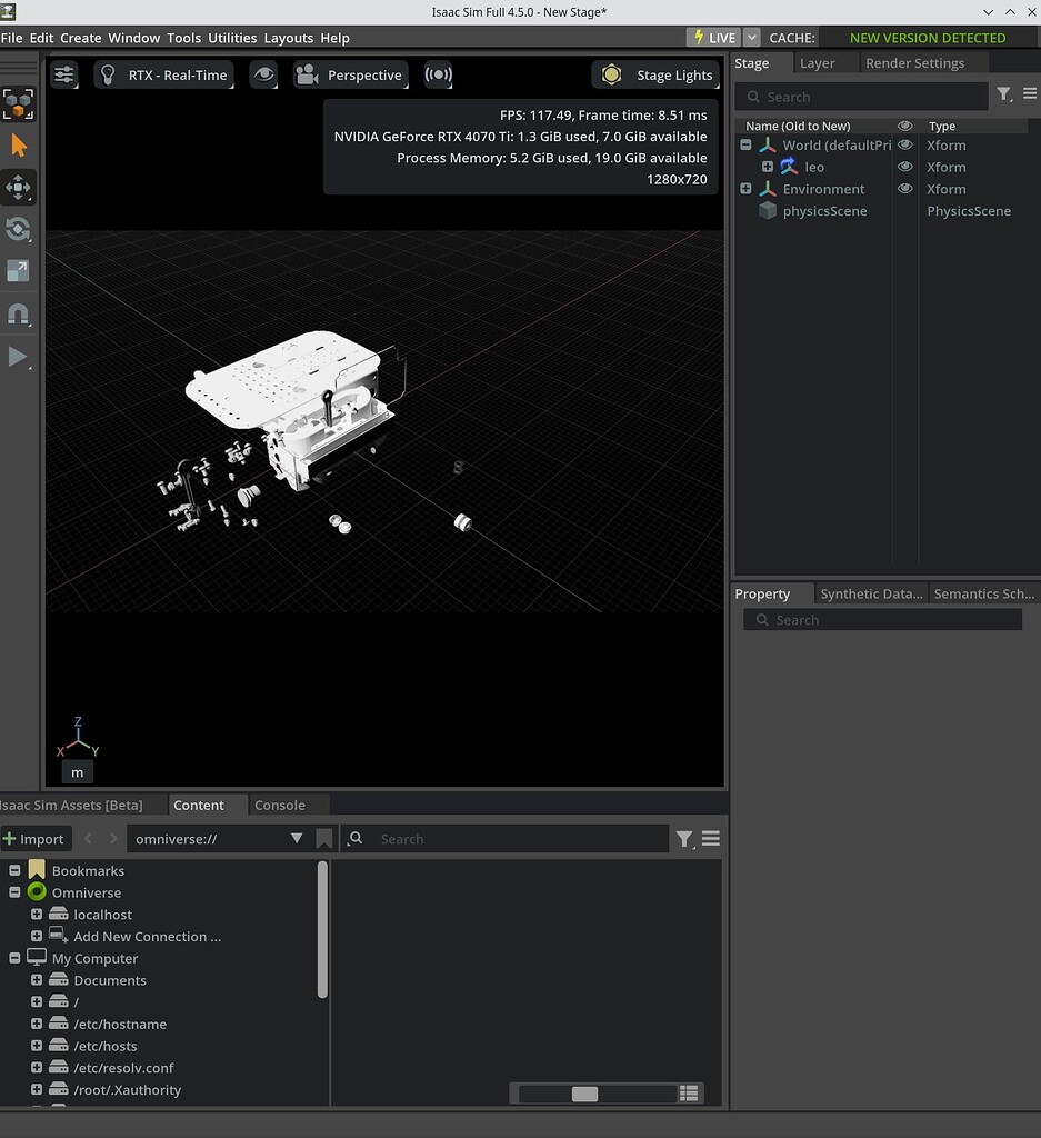 IsaacSim 4.5 URDF Import not working as expected - Isaac Sim - NVIDIA Developer Forums