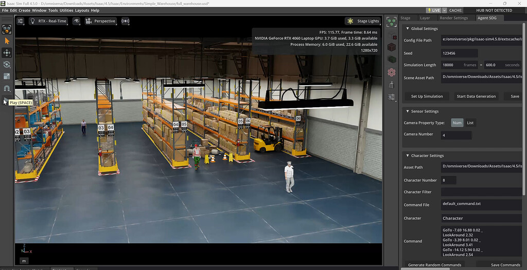 Isaacsim.Replicator.Agent extension crashes on RTX A6000 GPU - Isaac ...