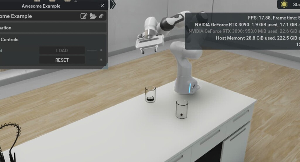 How To Simulate Fluid In Standalone Python Environment There Are Some Trouble With The Physics