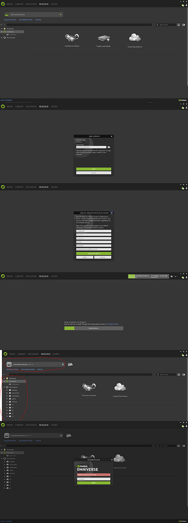 Mysterious Nucleus Installation Problem (no localhost cloud under "Omniverse" after installation ...
