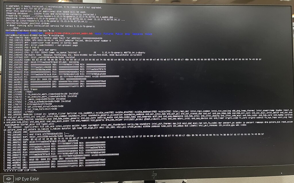 Bug for nvidia-driver-525 with my RTX 2070 super - Linux - NVIDIA Developer Forums