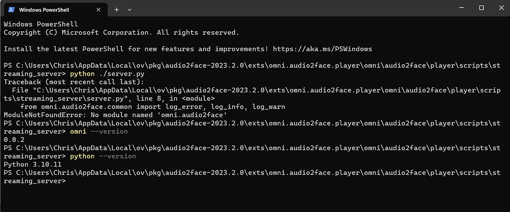 A2F 2023.2 gRPC - Audio2Face (closed) - NVIDIA Developer Forums