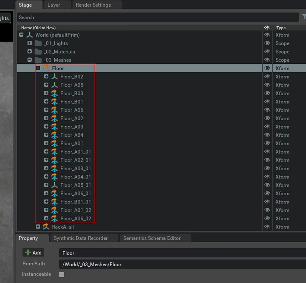 How to label all floor prims with the 'floor' label using Python code? - Isaac Sim - NVIDIA ...