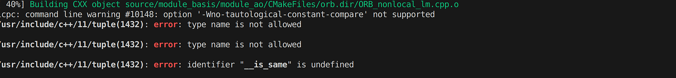 Usr/include/c++/11/tuple(1432): error: type name is not allowed - CUDA Programming and ...