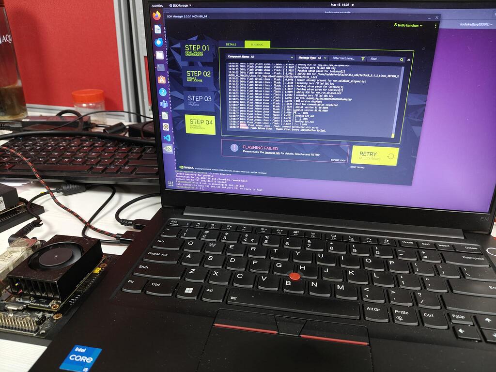 Jetson xavier NX SOM stuck in bash window - Jetson Xavier NX - NVIDIA Developer Forums